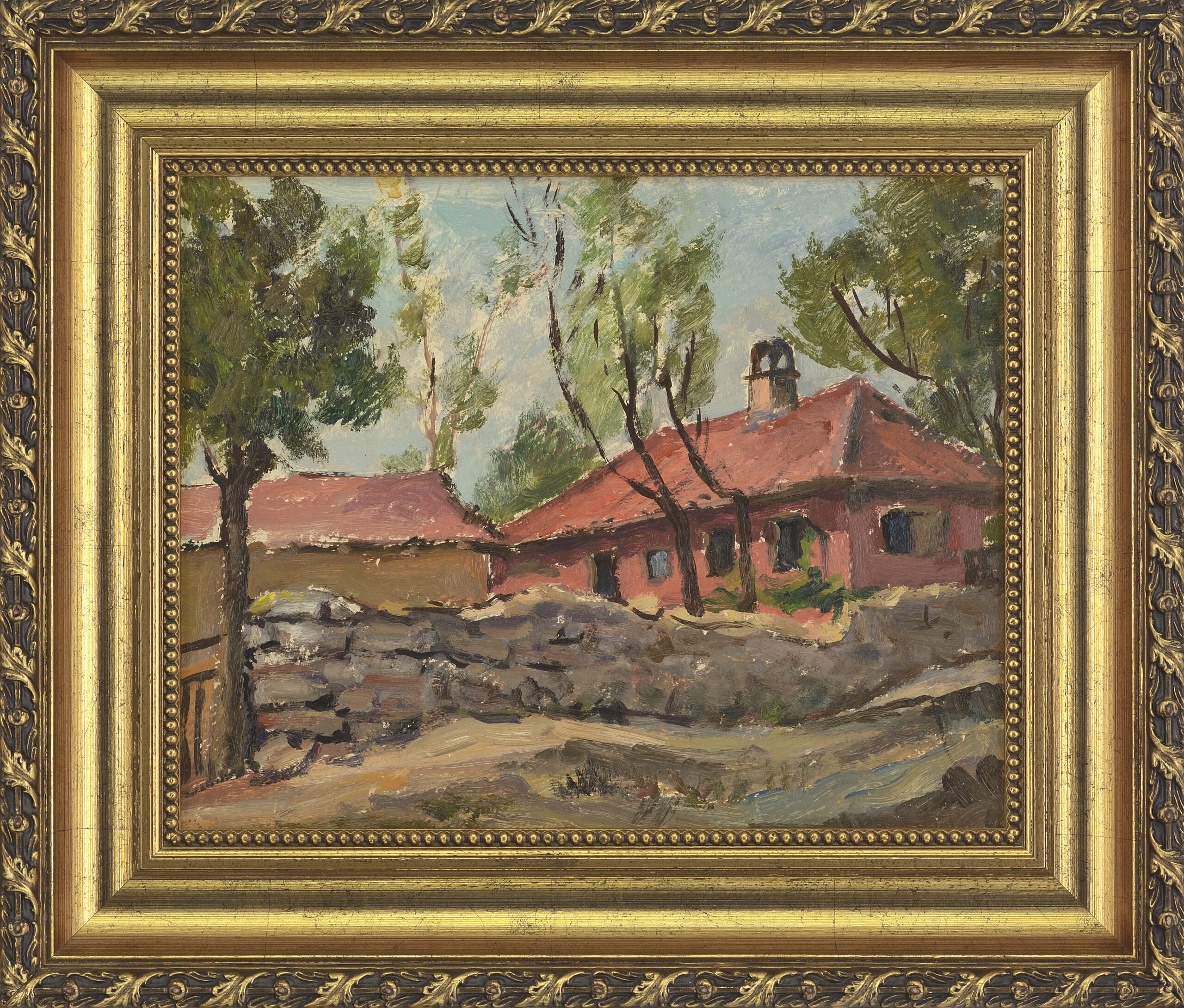 Solomon Joseph Benun /1908-1984/ - "The Red House" - ENAKOR