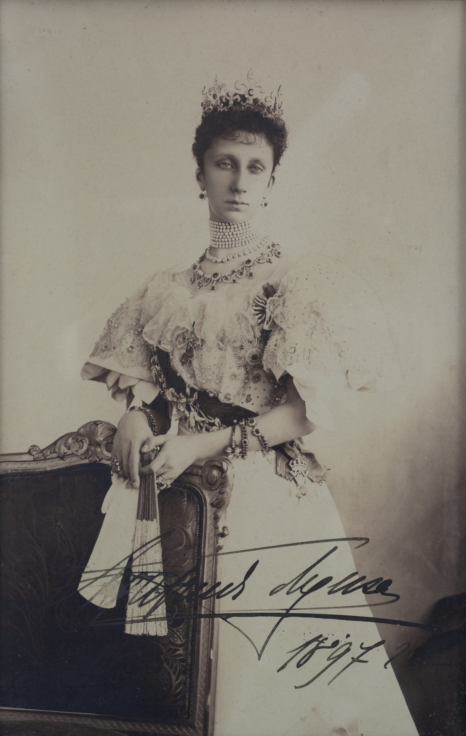 Official photograph of princess Marie Louise - ENAKOR