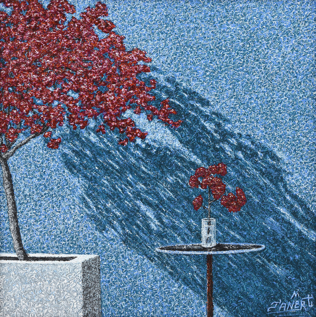 Taner Mert /b.1972/ - ”The Red Tree" - ENAKOR