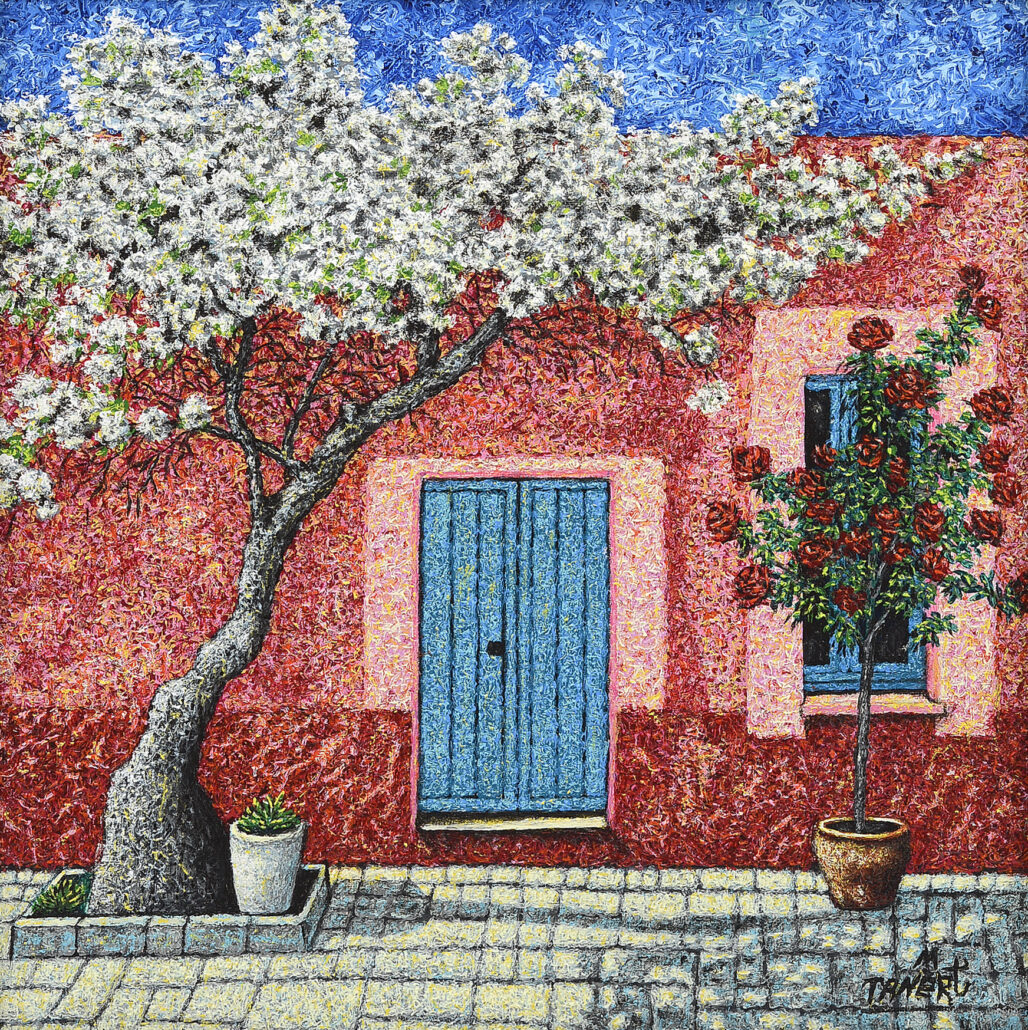 Taner Mert /b.1972/ - ”The blue gate" - ENAKOR